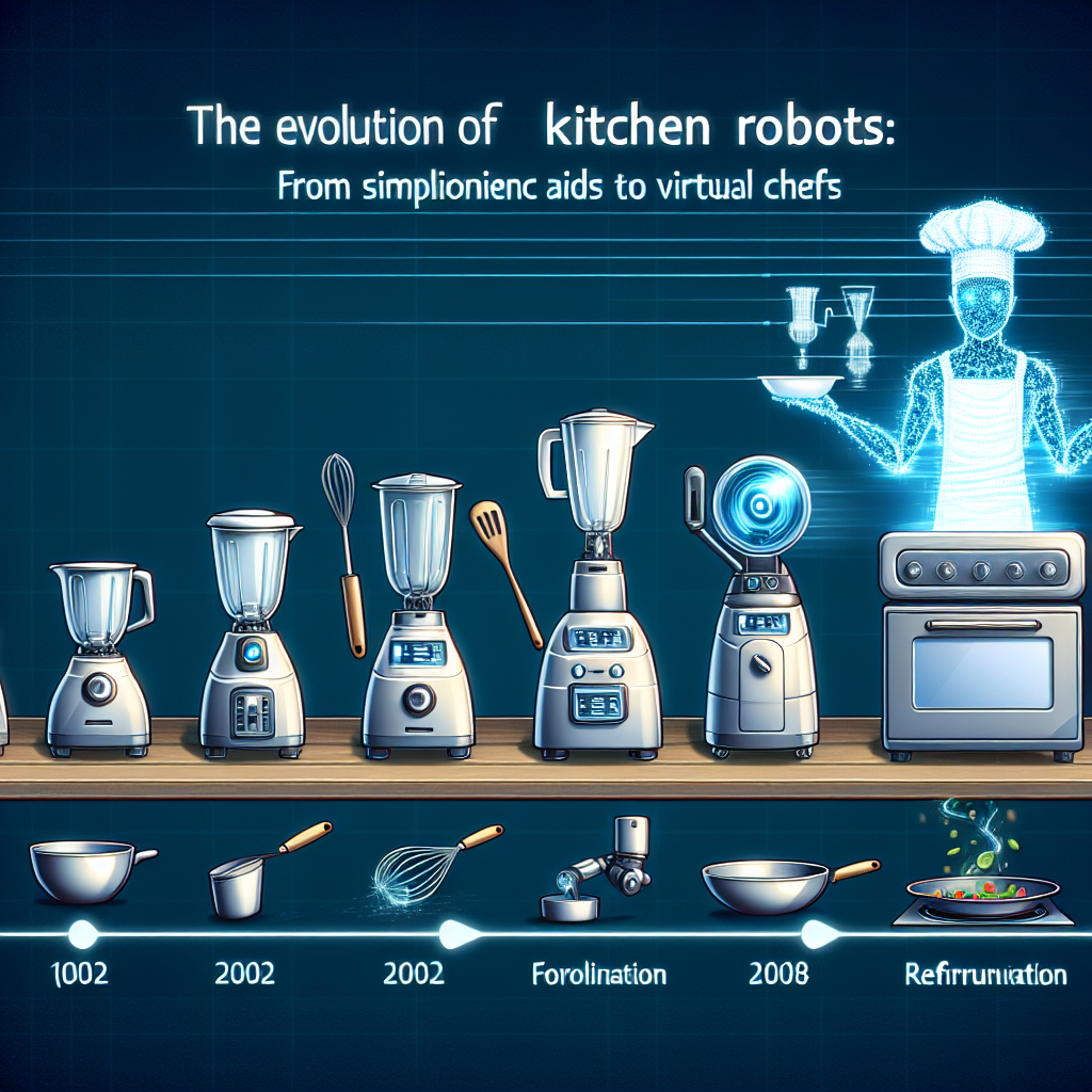 L’évolution des robots de cuisine : de simples aides à des chefs ...