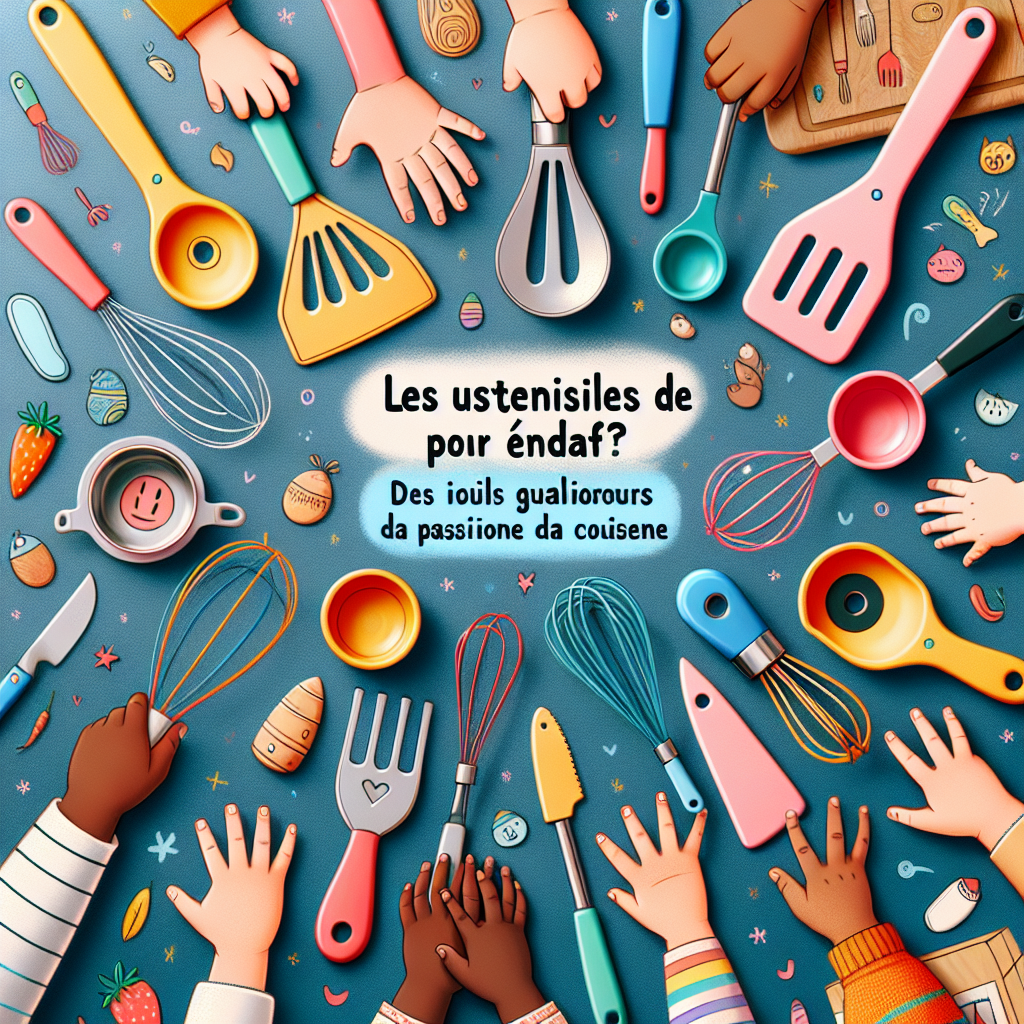 Les ustensiles de cuisine pour enfant : des outils ludiques pour ...