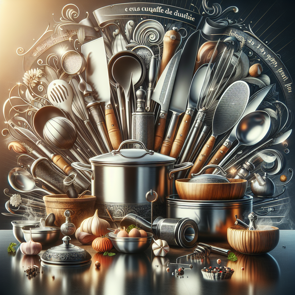 Sublimer vos repas grâce aux ustensiles de cuisine : conseils et ...